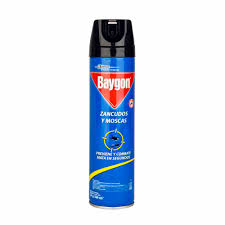 INSECTICIDA BAYGON MATA ZANCUDOS Y MOSCAS AZUL 360 ML. | Delivemas