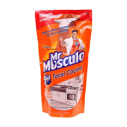 LIMPIADOR MR MUSCULO SACA GRASA SACHET NARANJA 500 ML. | Delivemas